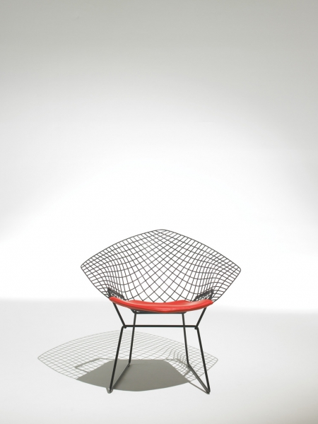 Der Diamond Chair von Harry Bertoia