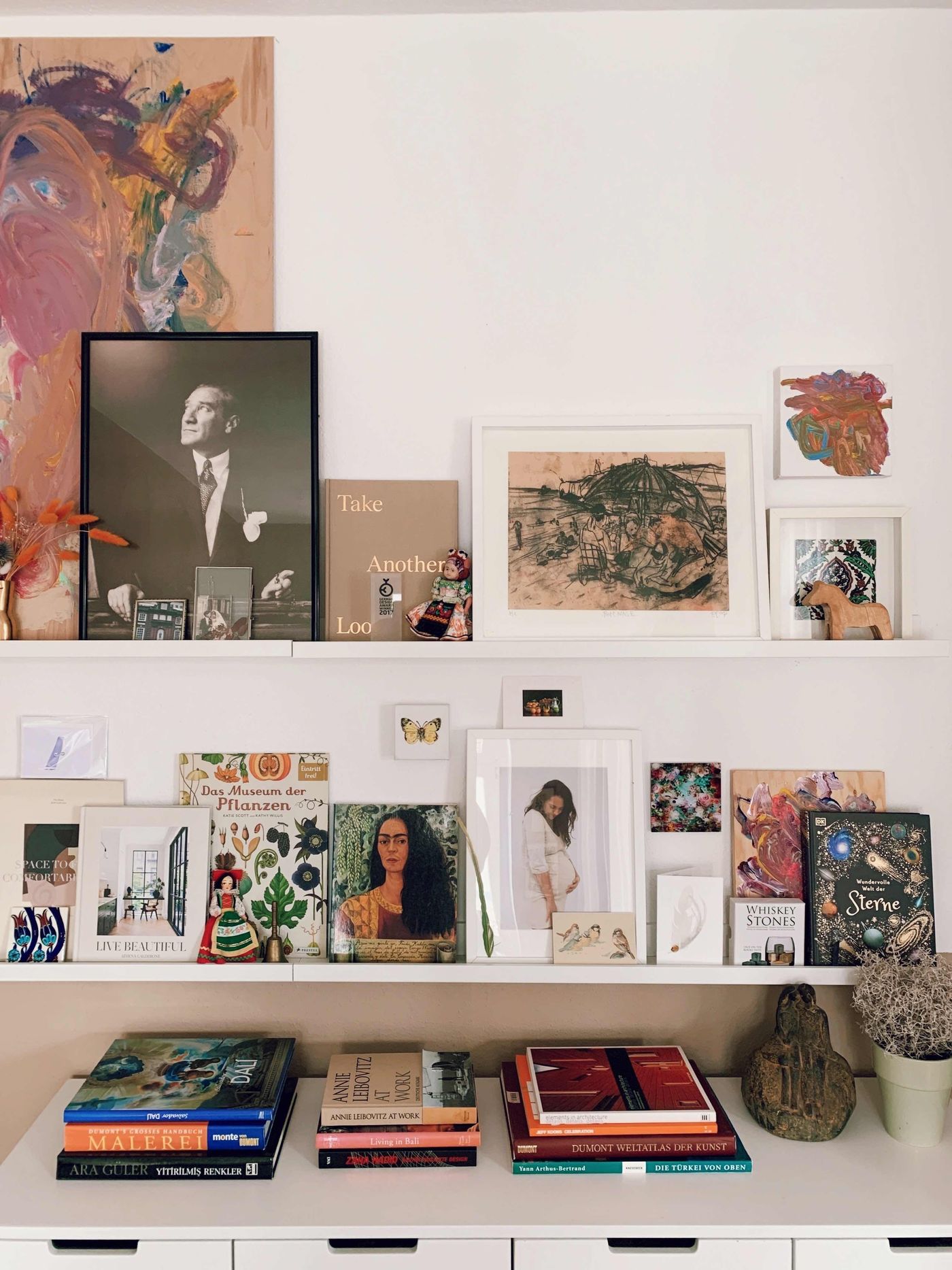 Die schönsten Dekoideen für Bilderleisten